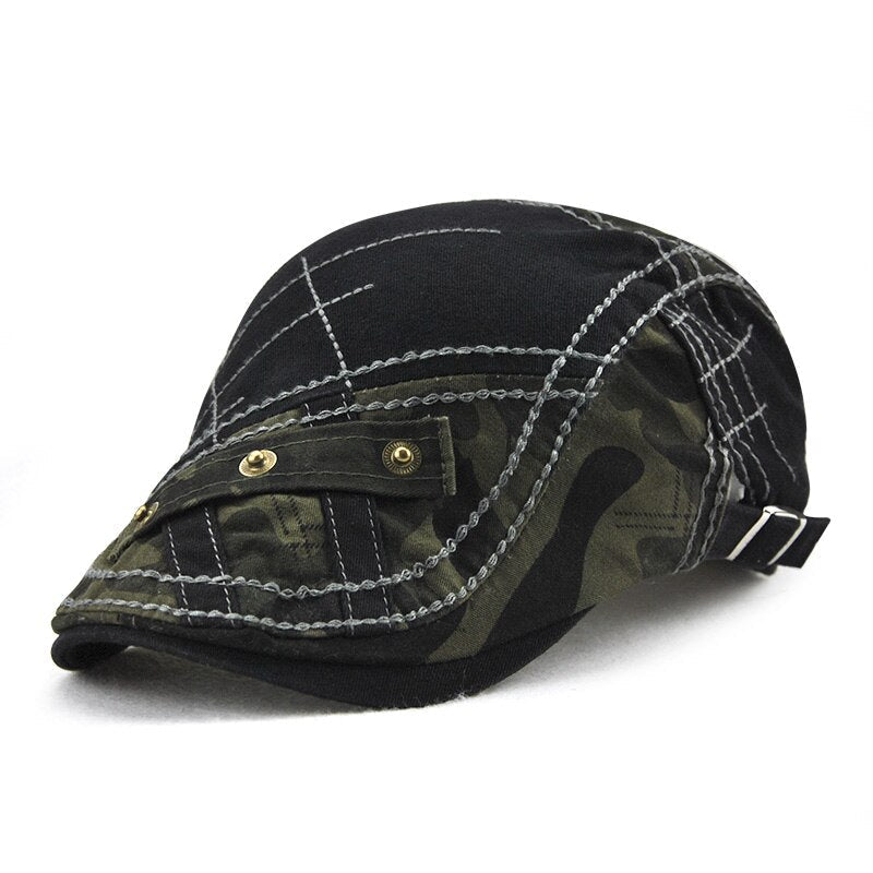 Boina negra con armadura - Tienda Militar